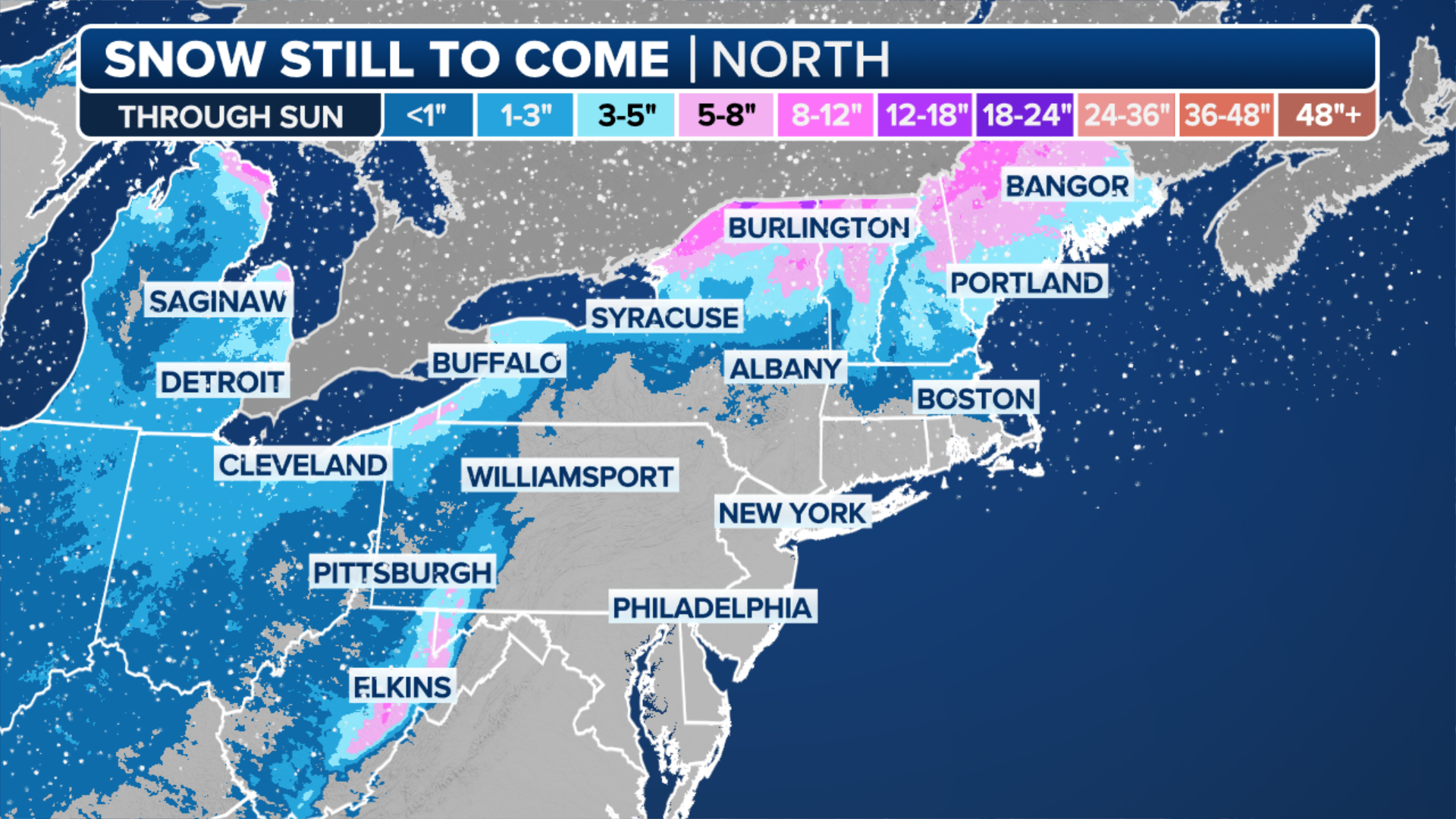 Winter Storm Watches posted in Chicago, Detroit as 2 more winter storms brew | Fox Weather